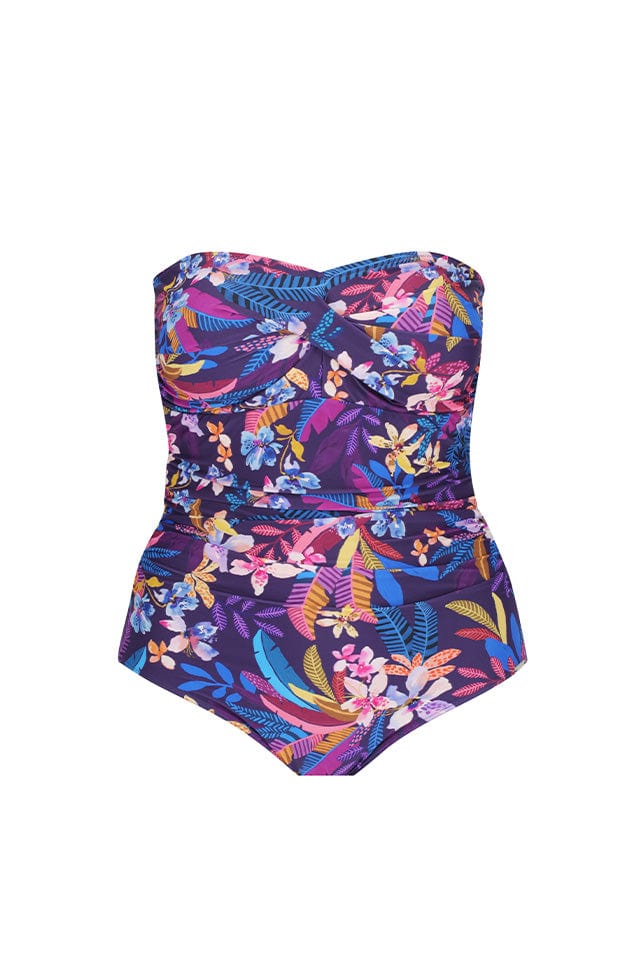 Majorca Twist Front Bandeau | Capriosca Swimwear Australia