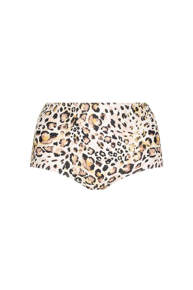 Snow Leopard High Waisted Pant | Capriosca Swimwear – Capriosca ...