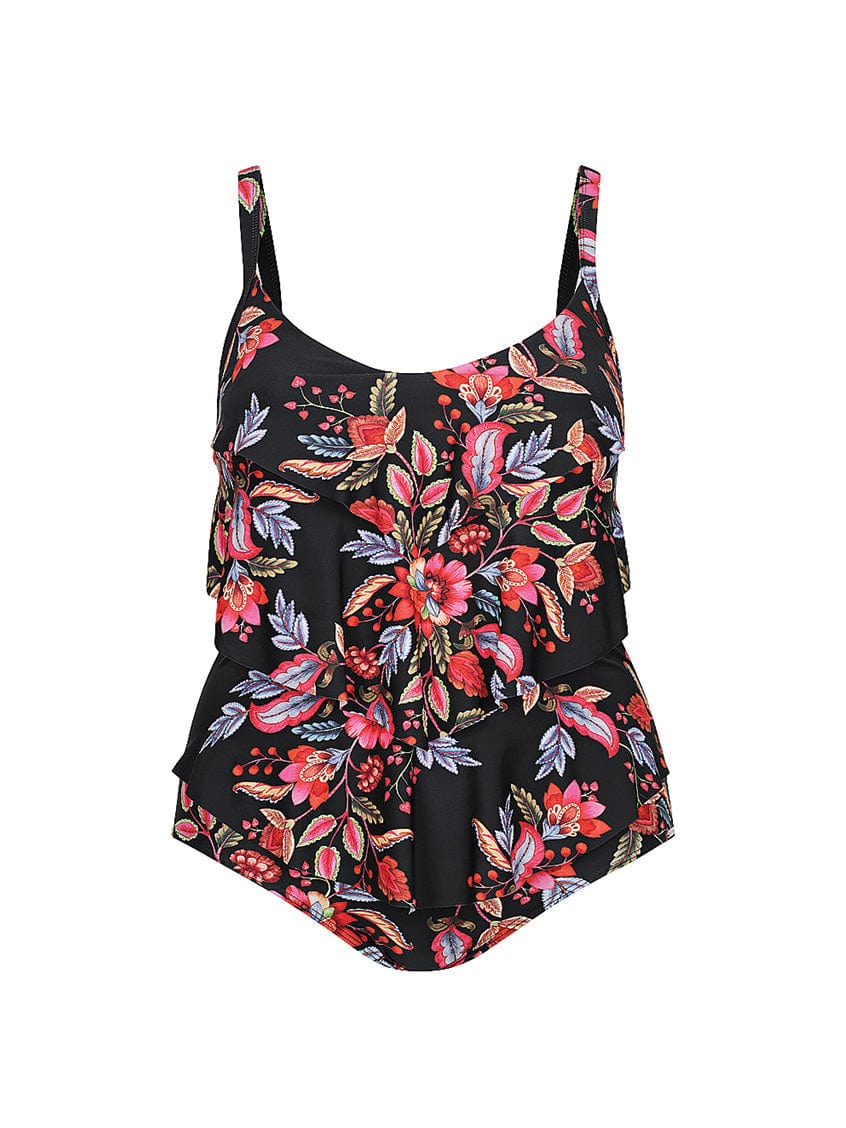 Wildberries 3 Tier One Piece | Capriosca Swimwear Australia